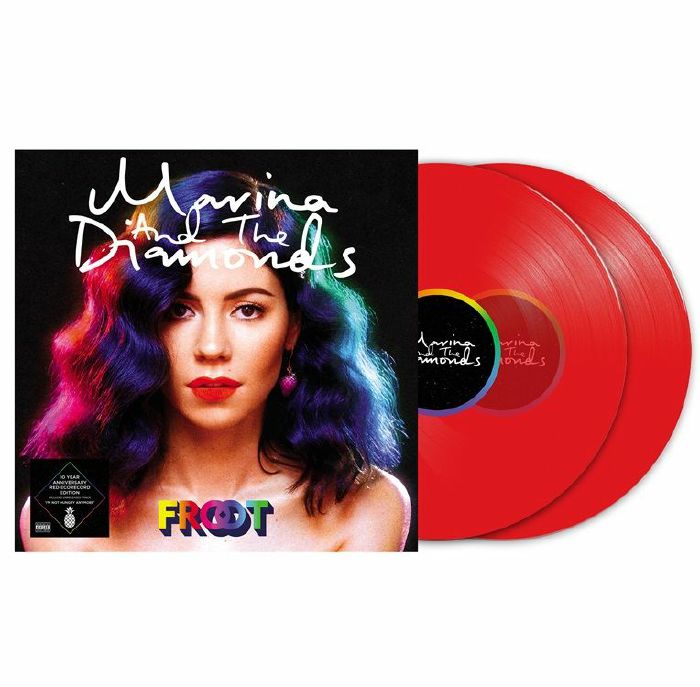 MARINA – Froot Vinyl (2xLP 10th Anniversary Red) – Queer Records